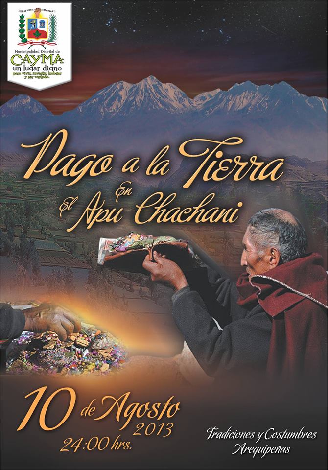 Chupe de Viernes: PAGO A LA TIERRA EN EL APU CHACHANI - Sabado 10 de Agosto