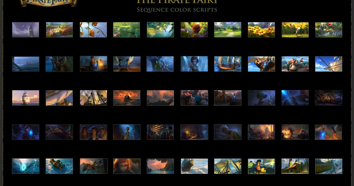 Nathan Fowkes Art: Disney Color Script