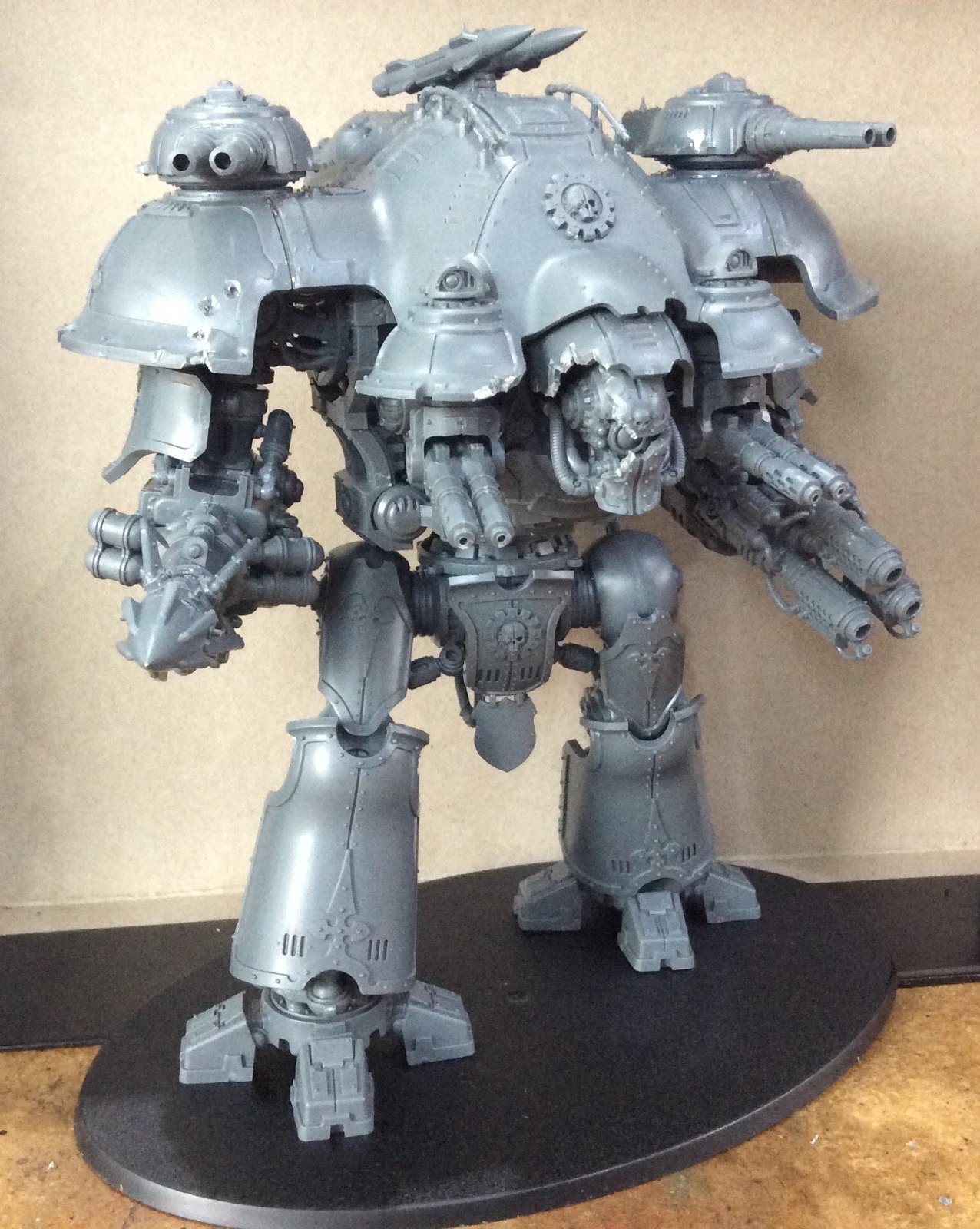 Redtoof's Mostly 40K Blog: Imperial Knight Valiant, House Taranis, WIP