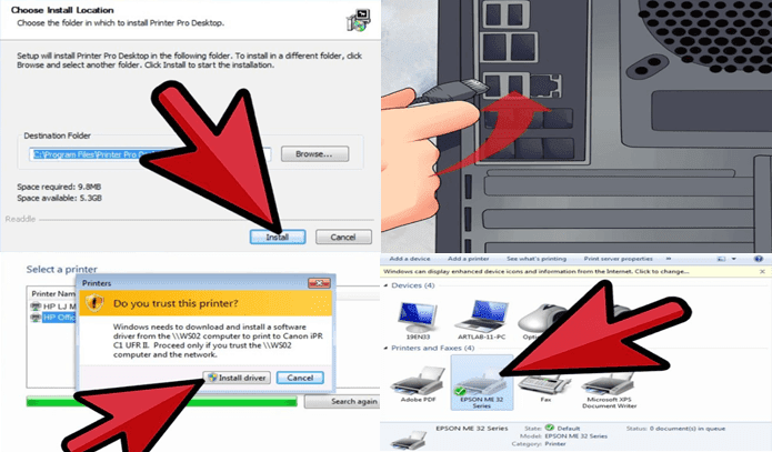 Cara Menyambungkan Printer Ke Komputer Windows