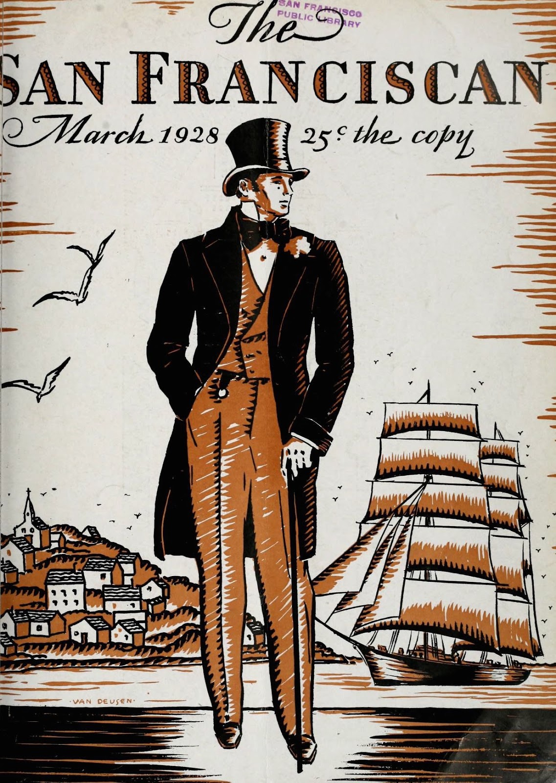 Tenth Letter of the Alphabet: Under Cover: The San Franciscan, February ...