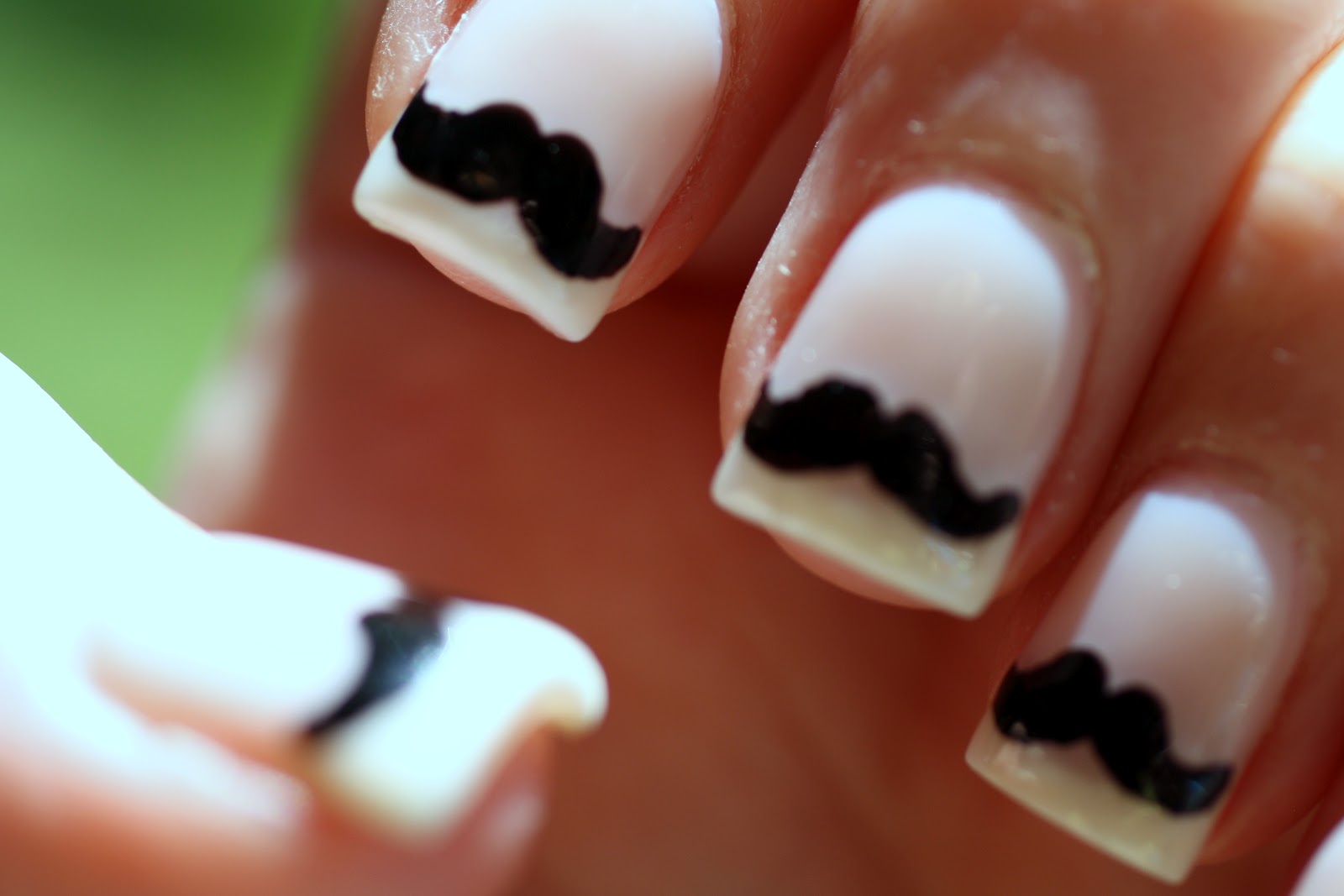 Nail Me: Mustache Mani!