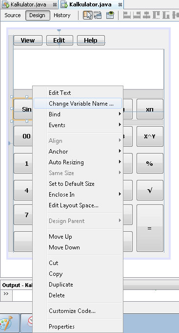 Cara Membuat Aplikasi Kalkulator Dengan Java Menggunakan NetBeans IDE - Tubianto