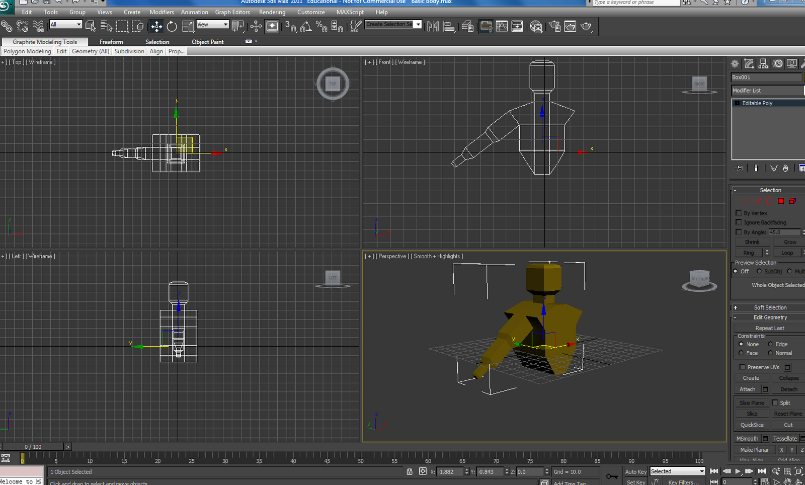 3D Character Animation: Basic Body