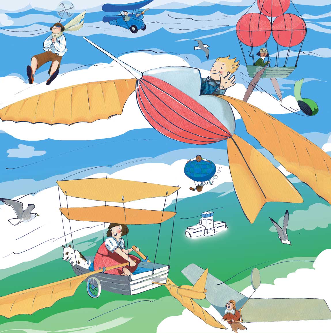 Zara Slattery - The Blog: Magnificent kids and their flying machines