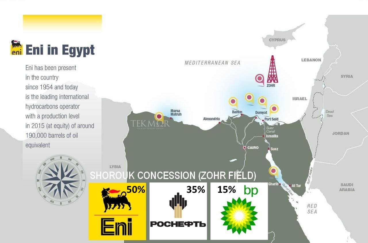 TEKMOR Monitor: Egypt's Zohr gas field to yield 500 mln cubic feet ...