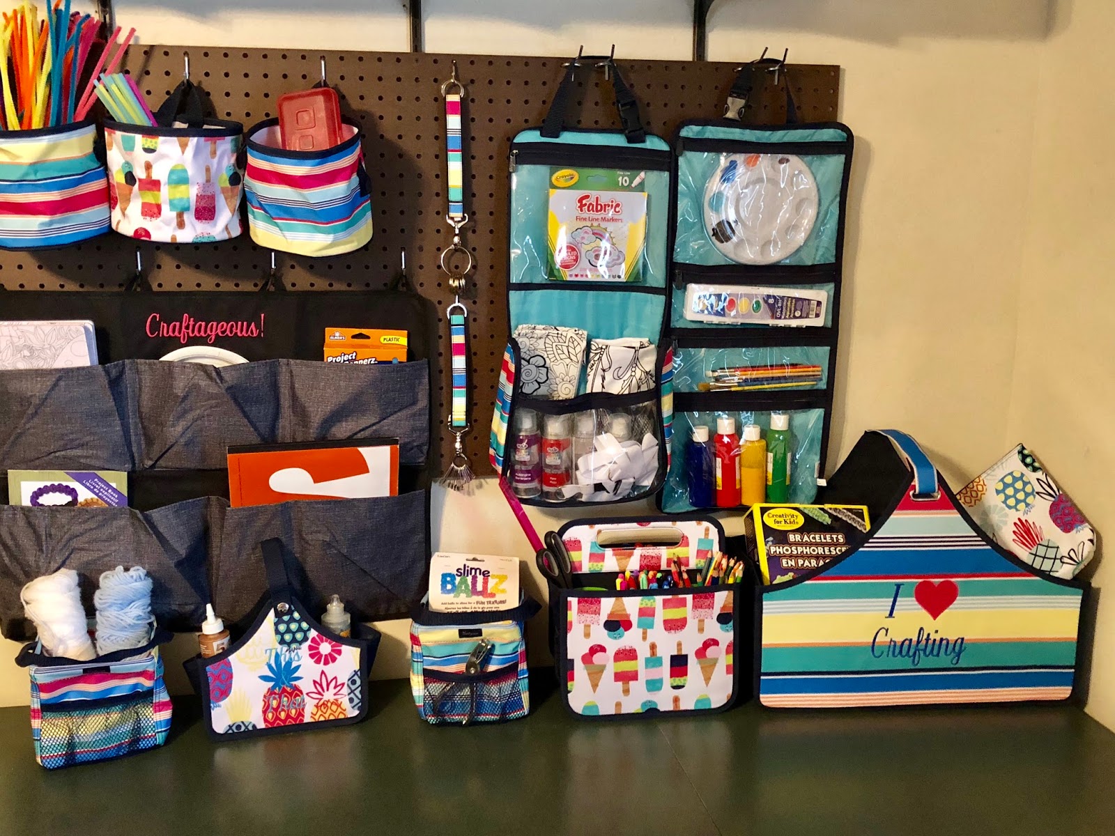Stacy Talks & Reviews: Craft Room Make-Over with Thirty-One: Part Three ...