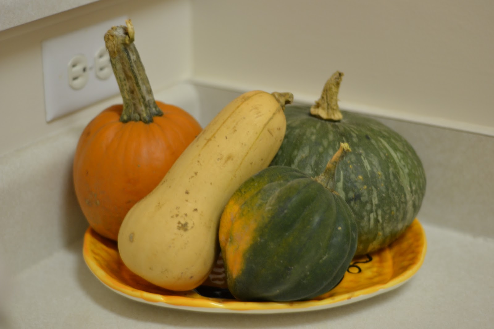 the eibls: Fall Squash and table decorations