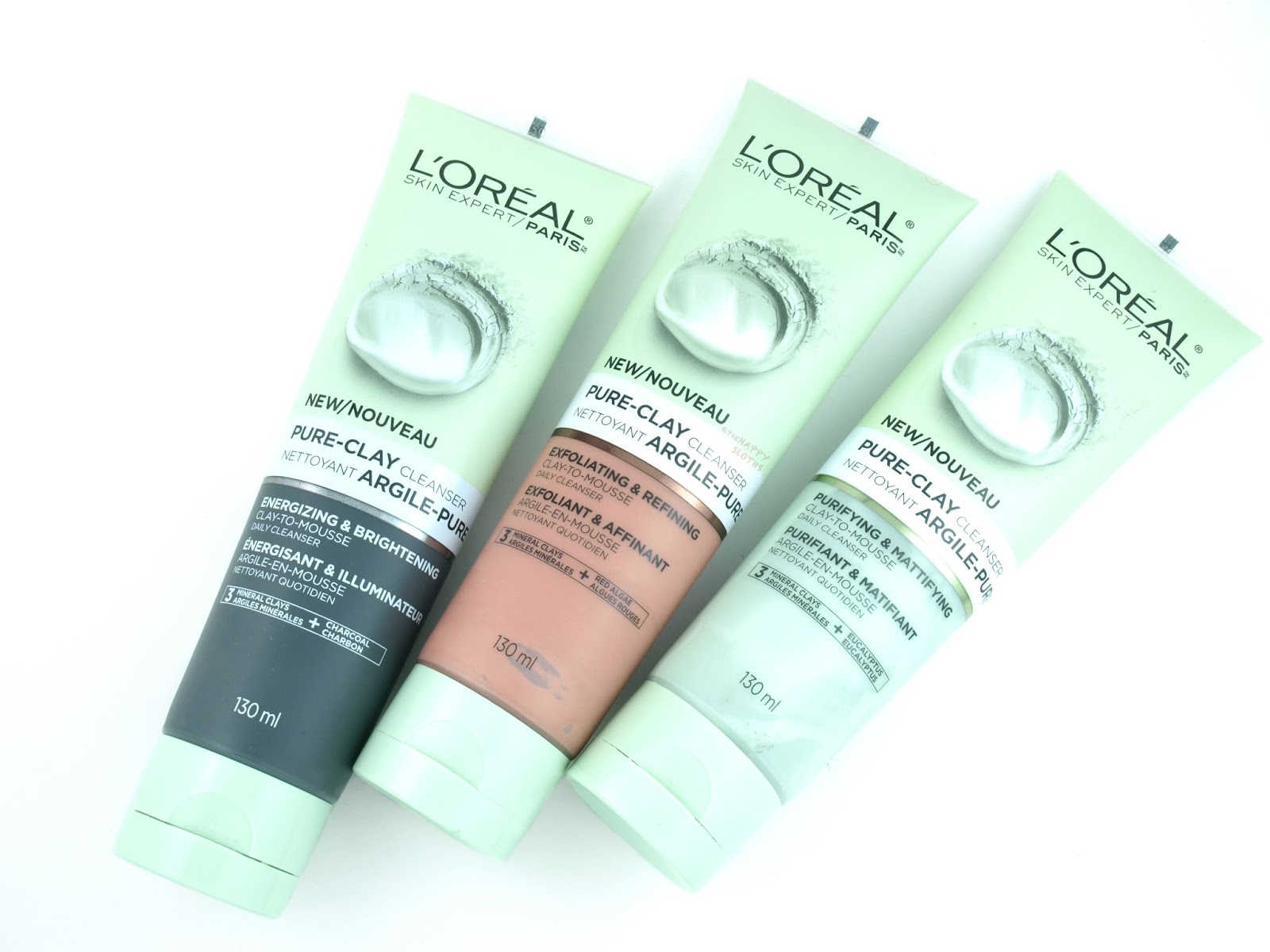 *NEW* L'Oreal Pure-Clay Skincare | Pure-Clay Cleanser + Comforting ...