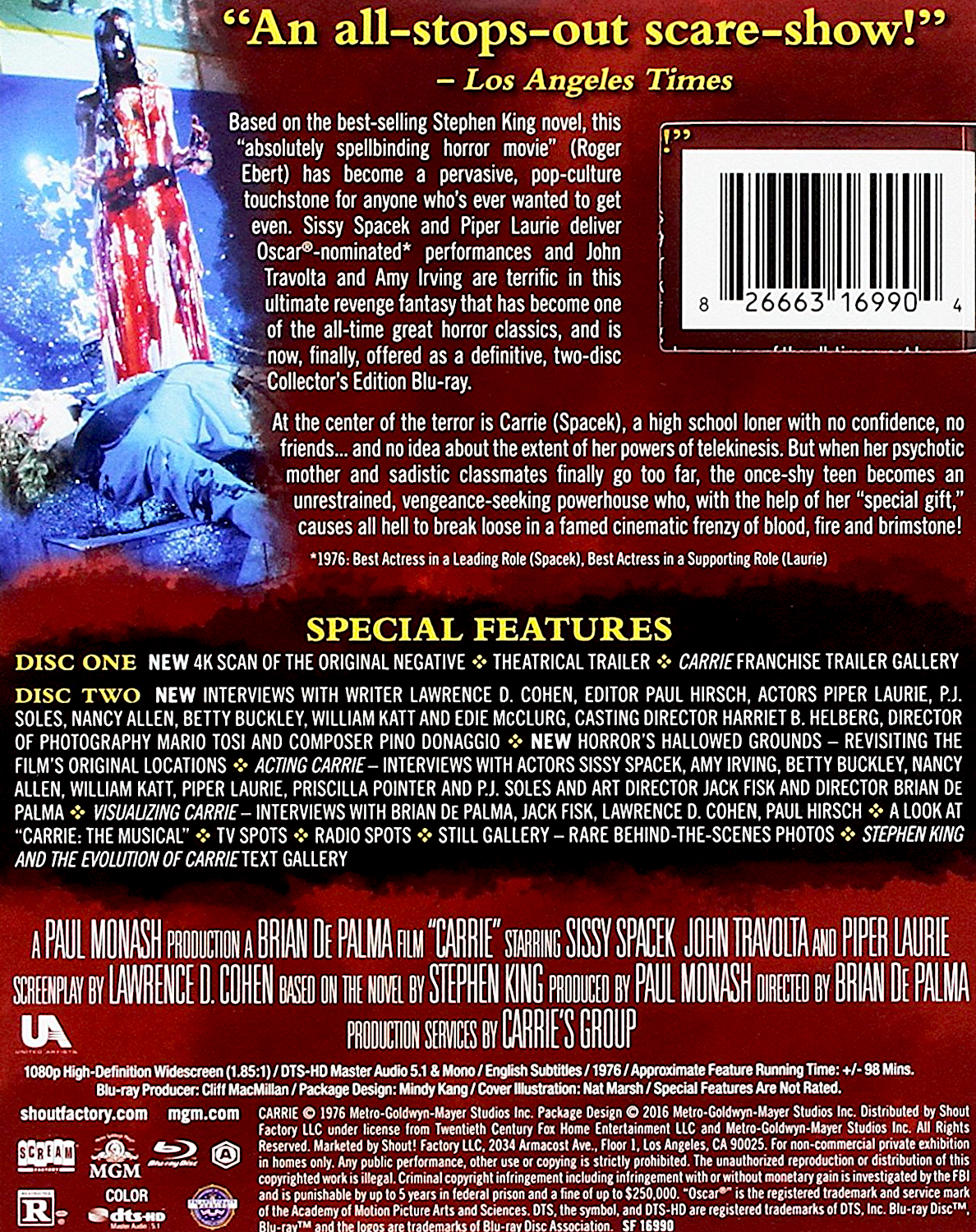 blu-ray and dvd covers: SCREAM FACTORY COLLECTOR'S EDITION BLU-RAYS BY ...