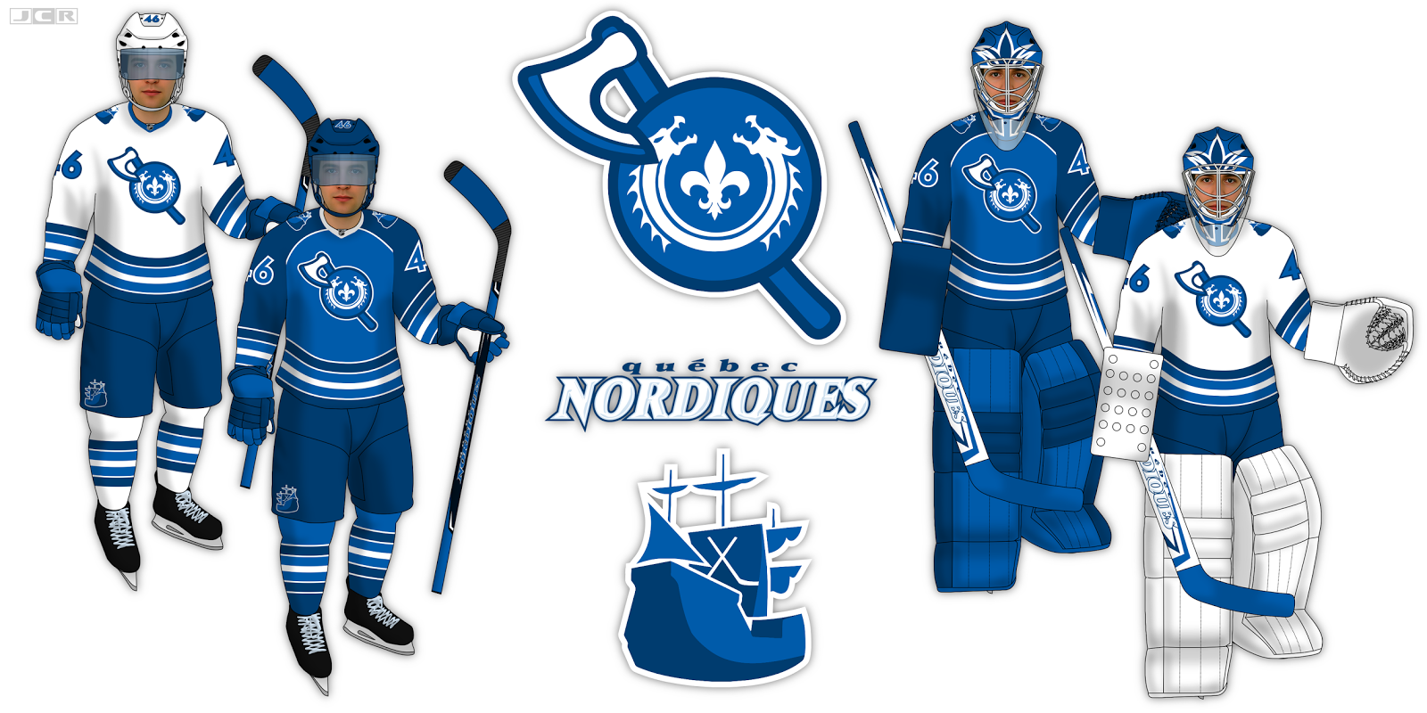 Quebec Nordiques Expansion Identity - Concepts - Chris Creamer's Sports ...
