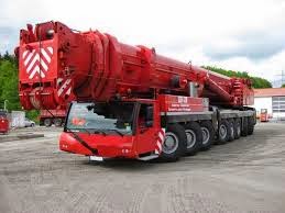 Big red cranes: 5 types of big red rental cranes