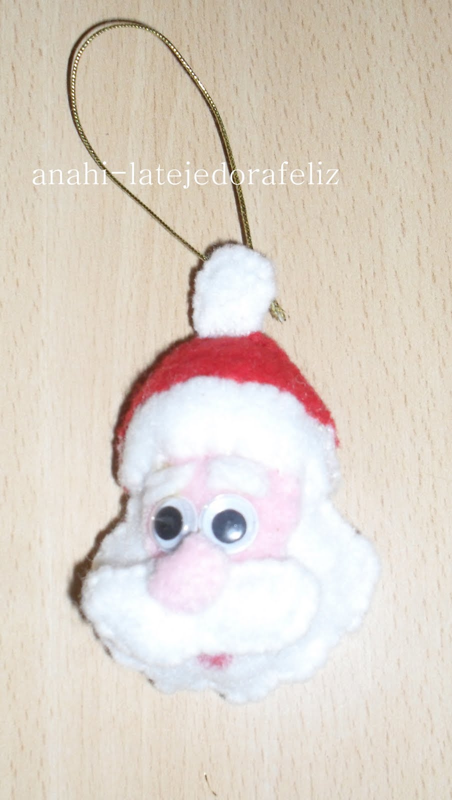 LA TEJEDORA FELIZ: Papa Noel en Fieltro