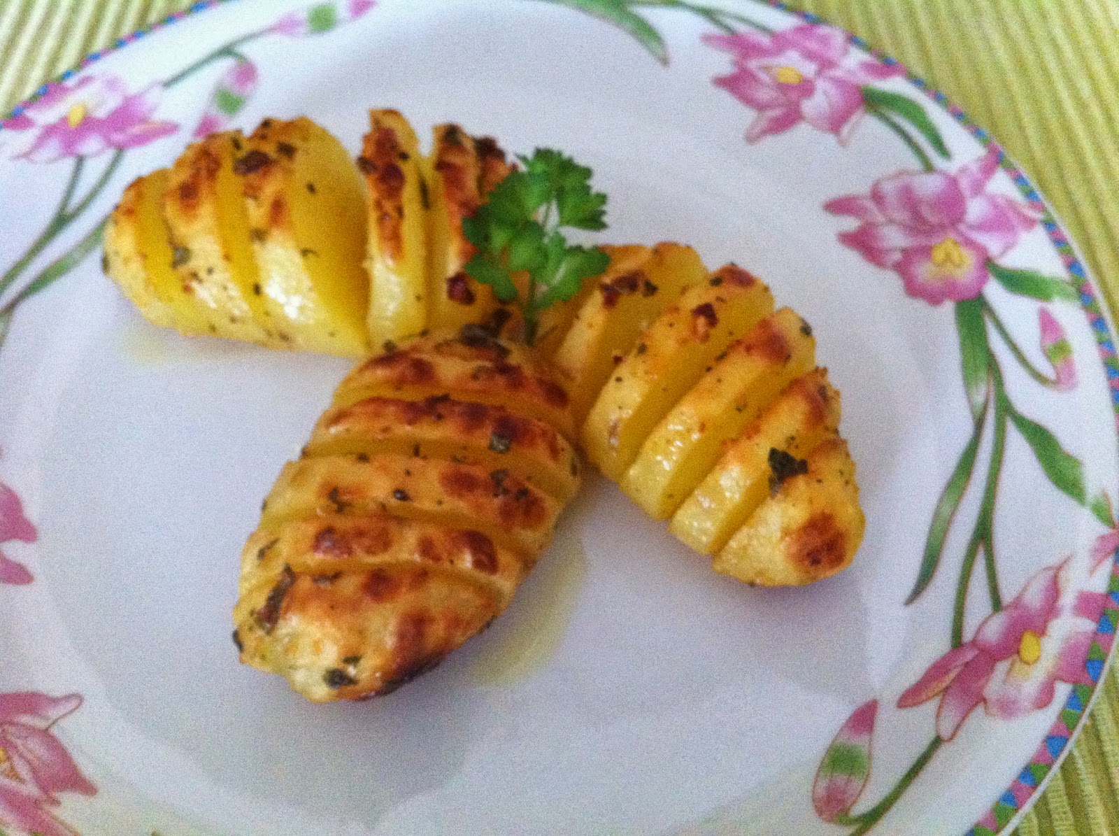 Cucina con Kristina...le delizie home made: Patate ventaglio al forno.