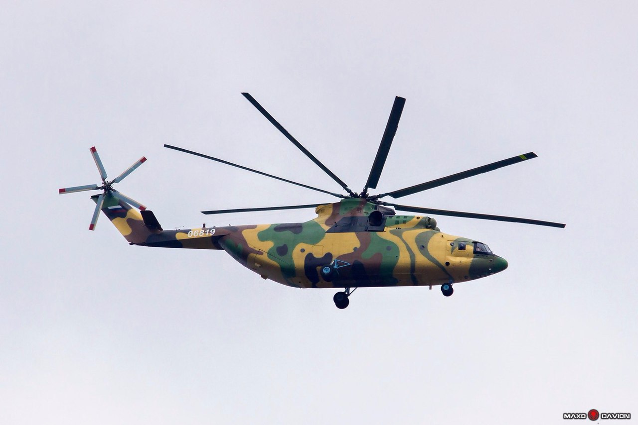 History and military technology: First Mi-26T2 helicopter for Jordan