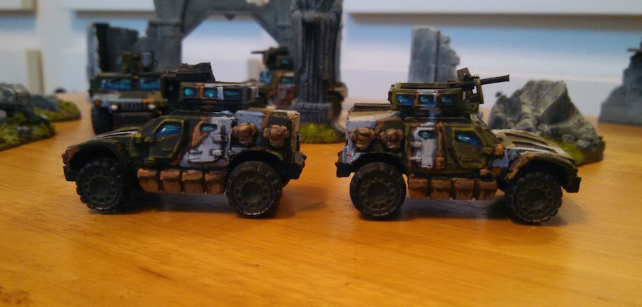 The Analogue Hobbies Painting Challenge: From DavidB - 15mm Humvee ...