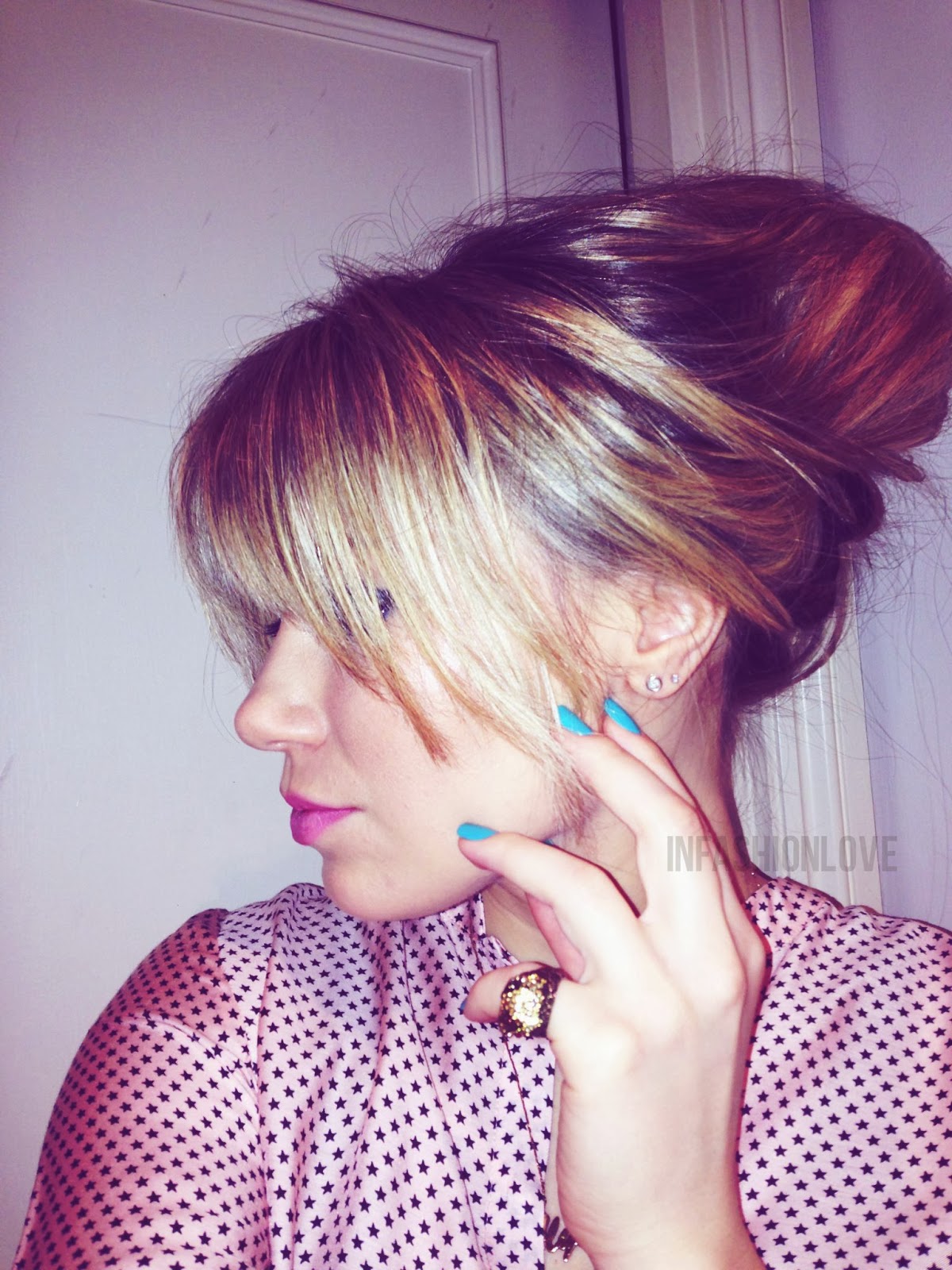 INFASHIONLOVE.COM: On-Trend: Super Chic 70s Inspired Hair Updo!