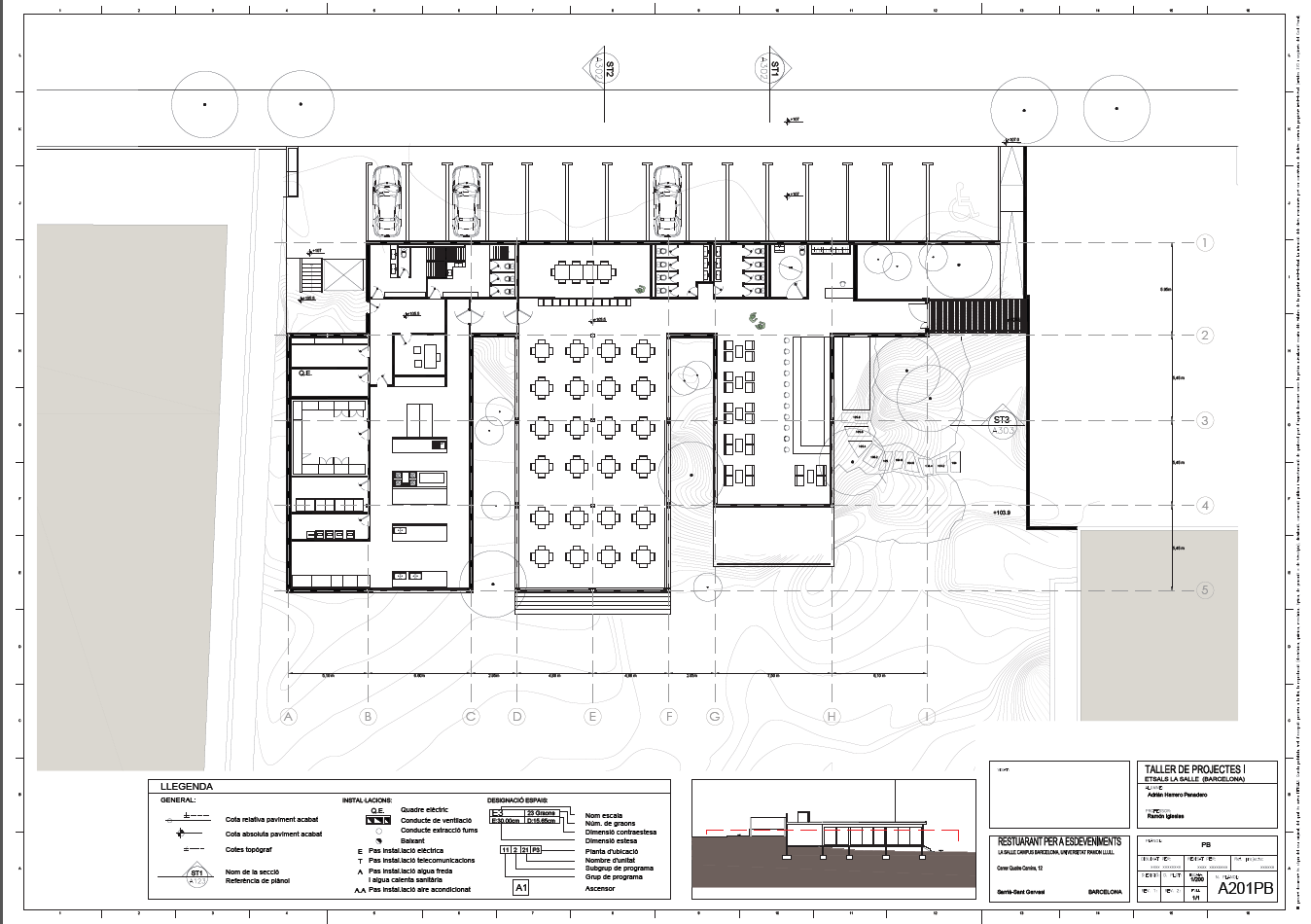 PROY. DE UN RESTAURANTE - AdriánHerrero: PROYECTO DE RESTAURANTE EN ...