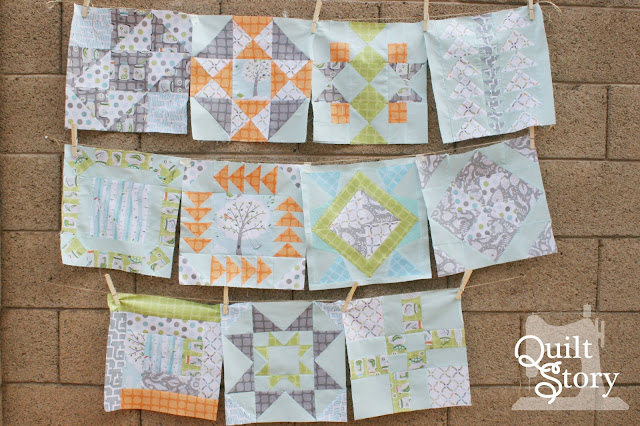 Quilt Story: Block of the Month: January