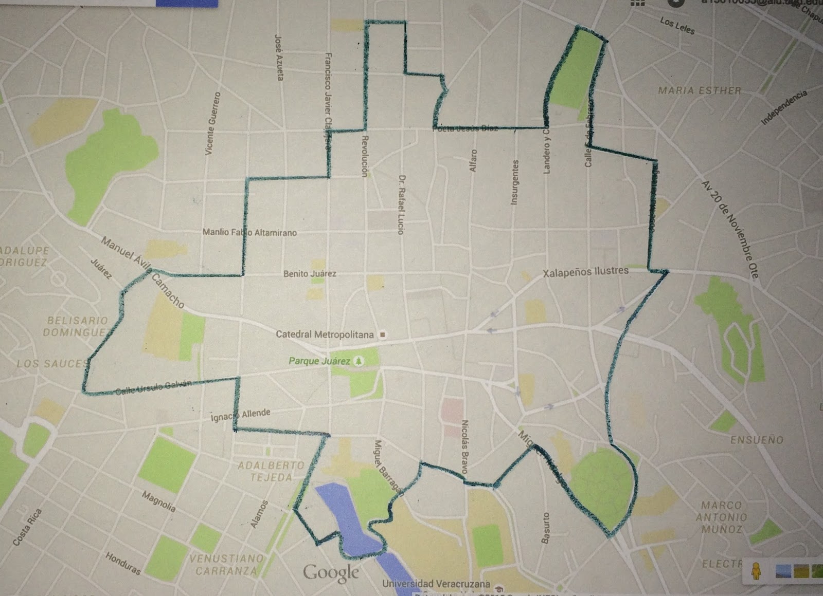Axel Vazquez : Delimitación del Centro Histórico de la Ciudad de Xalapa ...