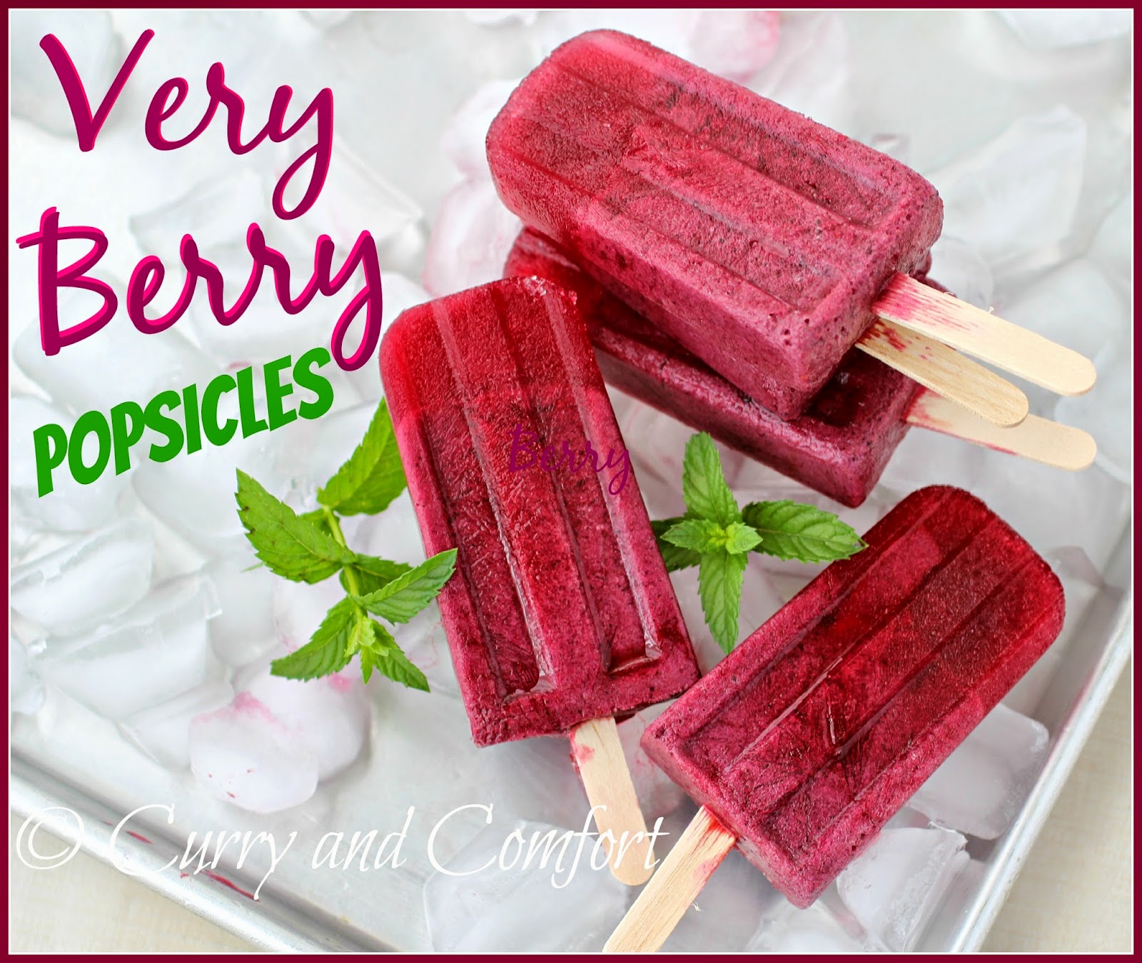 Kitchen Simmer: Very Berry Popsicles