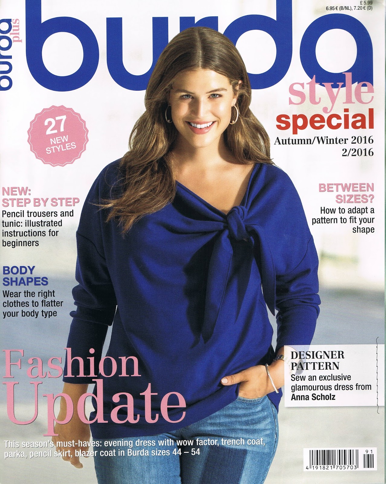 Burda Style Plus Size Fall 2016 - SMF Designs and Friends