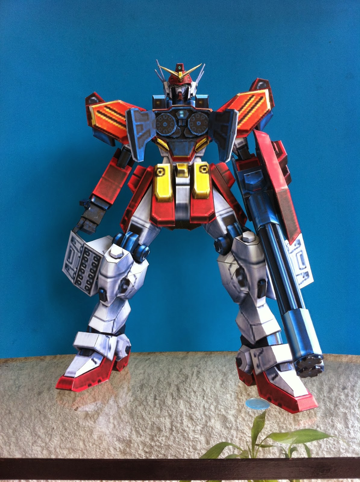 Papercraft Gundam Wing: HeavyArms - Passa o PDO