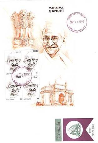 GANDHI Philately Study Circle: Grenada Gandhi Stamps : Which Gandhi ...