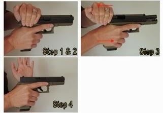 Shoot Like A Girl: Instructor Corner - A Better Way to ‘Rack the Slide’