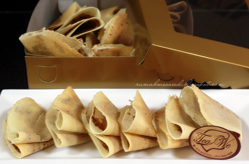 Welcome to Teawe's blog: Mini Crispy Crepes