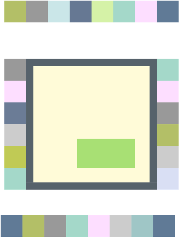 Plum and June: patchwork frames quilt pattern and tutorial