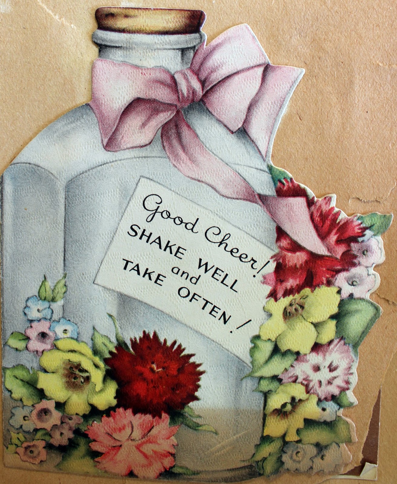 Vintage Cards: Vintage Cards: Get Well 1-10