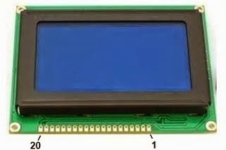 Curso Arduino Mega: LCD 128X64 module QC12864B