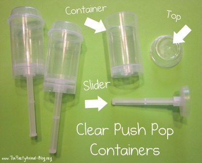 TrendyFavors: HEY..IT'S A PUSH POP FAVORS
