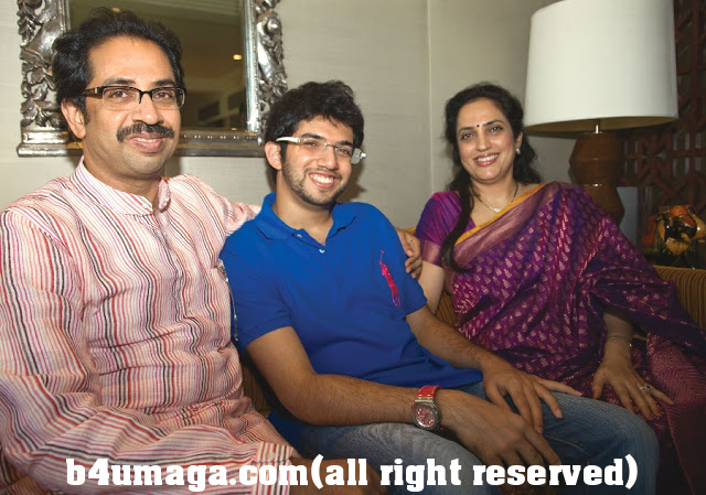 UDDHAV THACKERAY SON ADITYA THACKERAY FAMILY PHOTOS | b4umaga