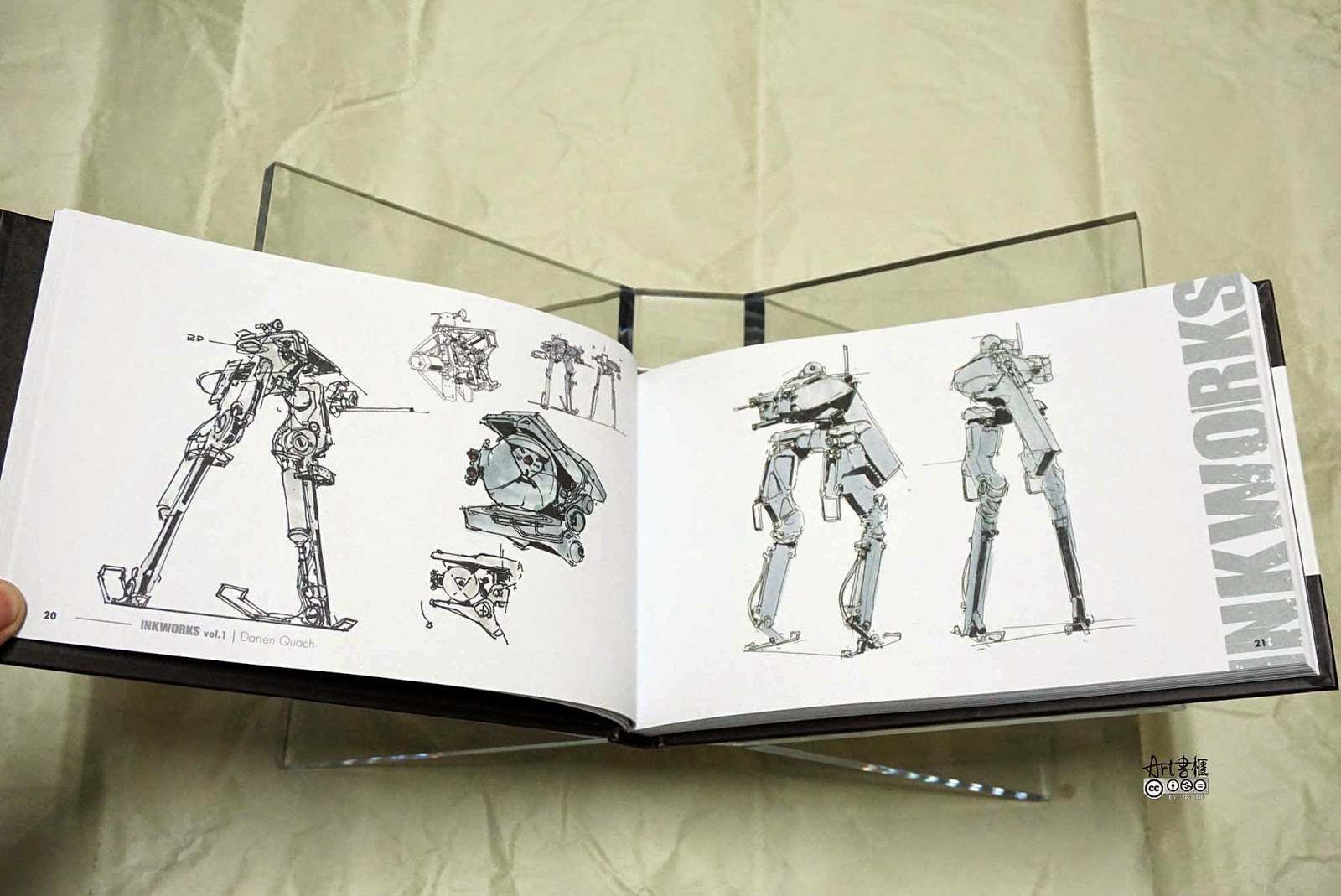 ART書櫃 Book Review: 電玩美術設計師Darren Quach的創作手札 / Inkworks: Darren Quach ...