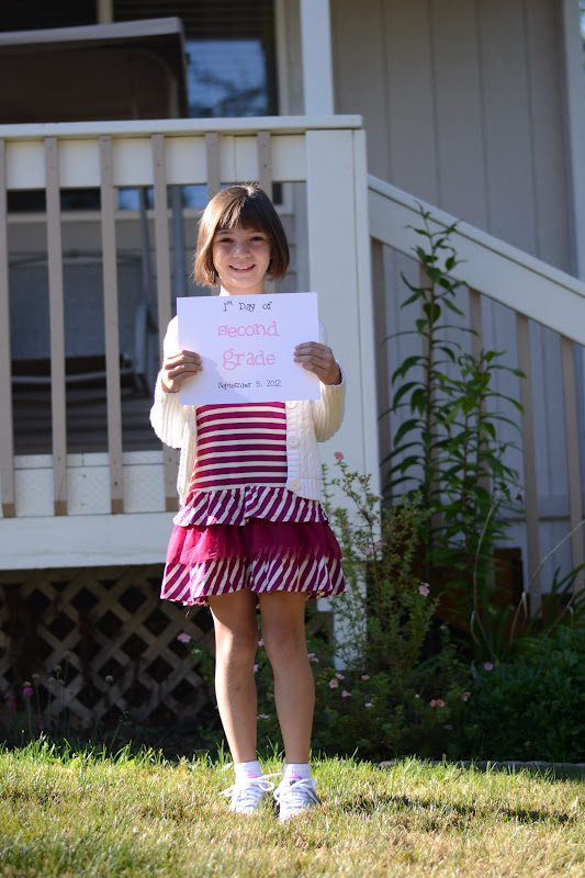 Kayden James: Katie's First Day of 2nd Grade
