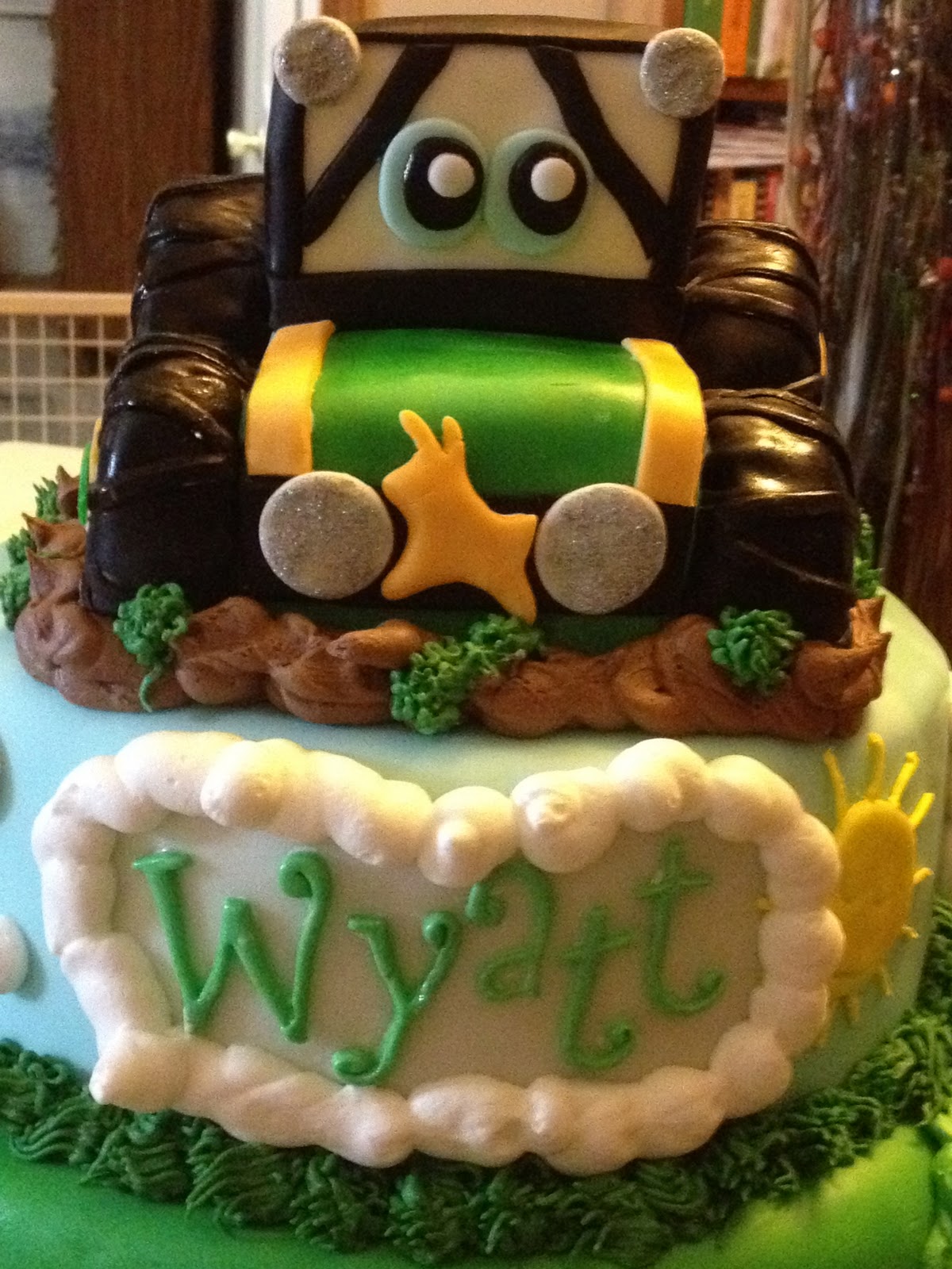 Learning To Fly Cakes and Pastries: John Deere Cake for Wyatt