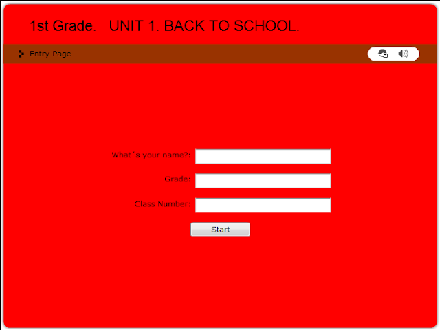 1st Grade Primary - Unit 1: "BACK TO SCHOOL" | ENGLISH LANGUAGE ...