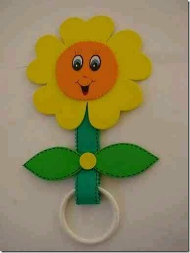 Crear con foamy: Faciles flores de fomi para decorar