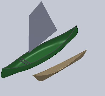 Some Ideas, Projects, and Tinkerings: Project #3 Sailing Outrigger Canoe
