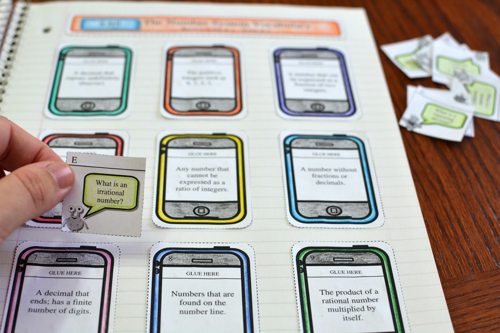 Math in Demand: 8th Grade Math Interactive Notebook