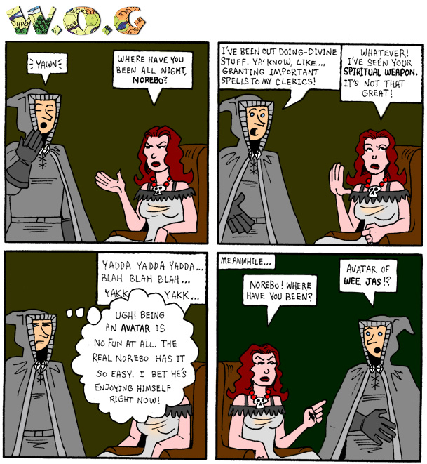 Greyhawkery: Comic Rewind: Norebo and Wee Jas