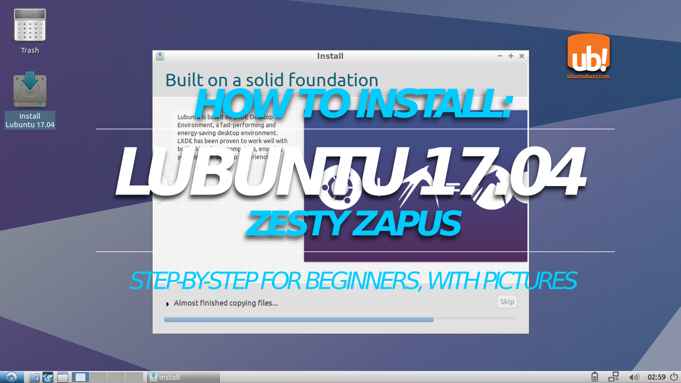How To Install Lubuntu 17.04