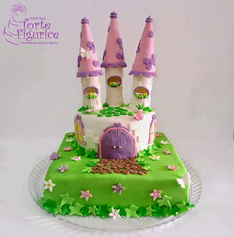 Torte i slatkiši : Torta dvorac za princeze ( princess castle cake )