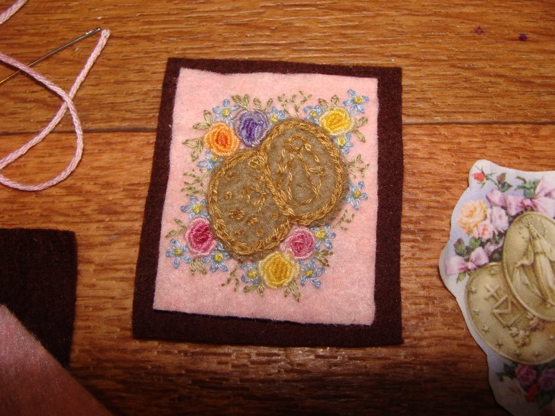 Under Her Starry Mantle: My Scapular Craft