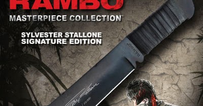 Acero y Magia: Cuchillo Rambo IV Sylvester Stallone Signature Edition