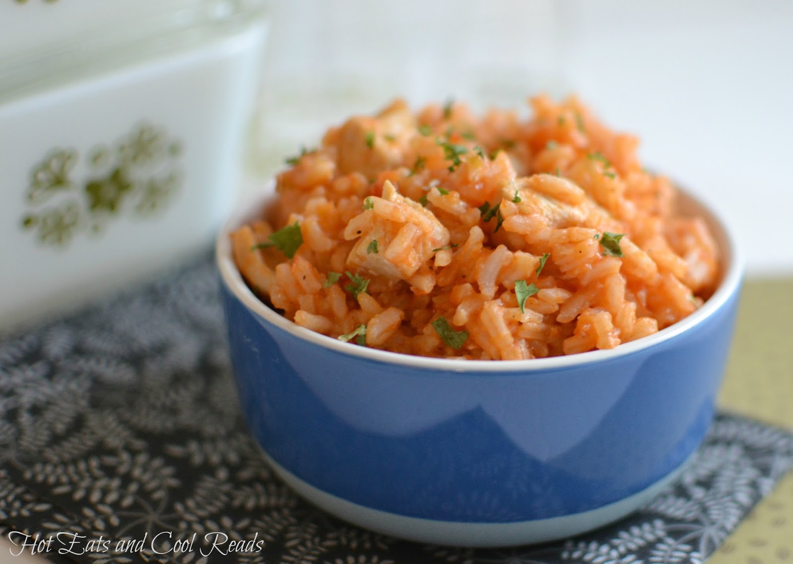 Hot Eats and Cool Reads: Riz Gras aka Fat Rice with Chicken Recipe