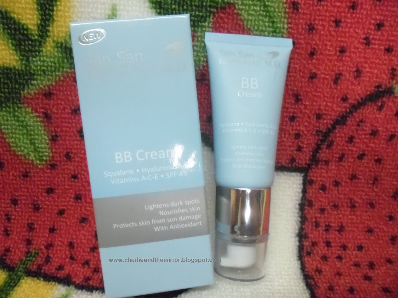 Charlie's Mirror: San San Hortaleza, MD BB Cream