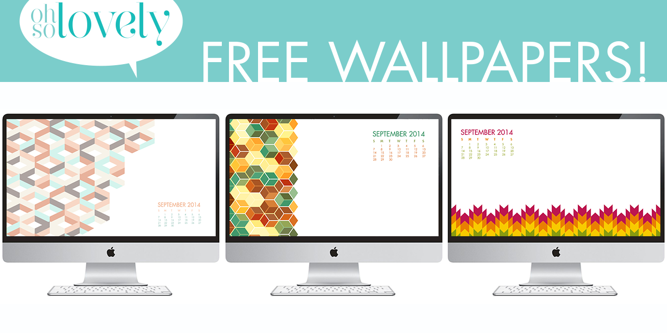 FREEBIES // SEPTEMBER DESKTOP CALENDARS – Oh So Lovely Blog